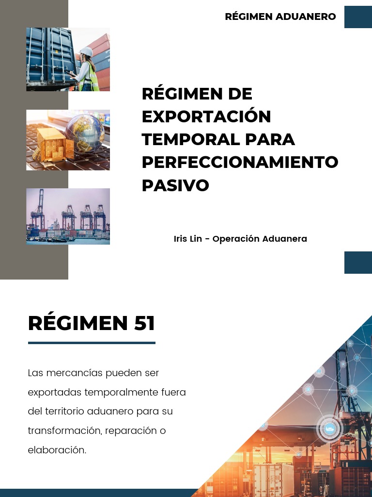 Régimen 51 | PDF | aduana | El comercio internacional