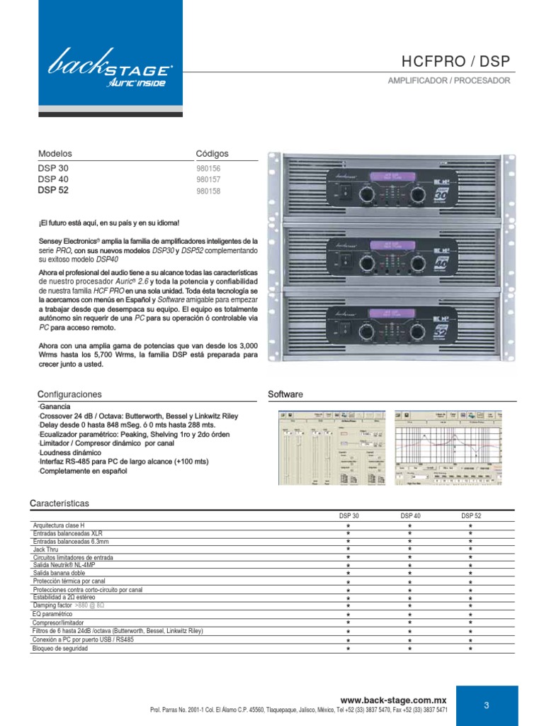 Data Sheet HCF DSP | PDF | Telecomunicaciones | Informática