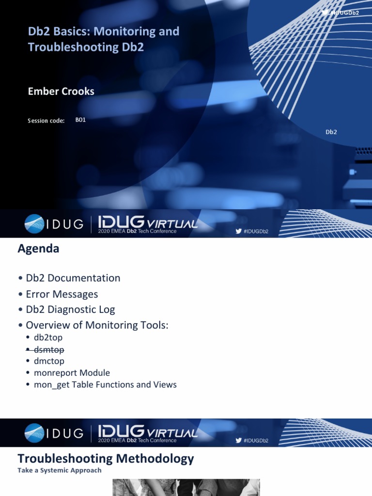 Ember Basics - Monitoring - Troubleshooting - Virtual | PDF | Ibm Db2 ...