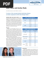 AISC Design Guide 01 - Base Plate and Anchor Rod Design | PDF