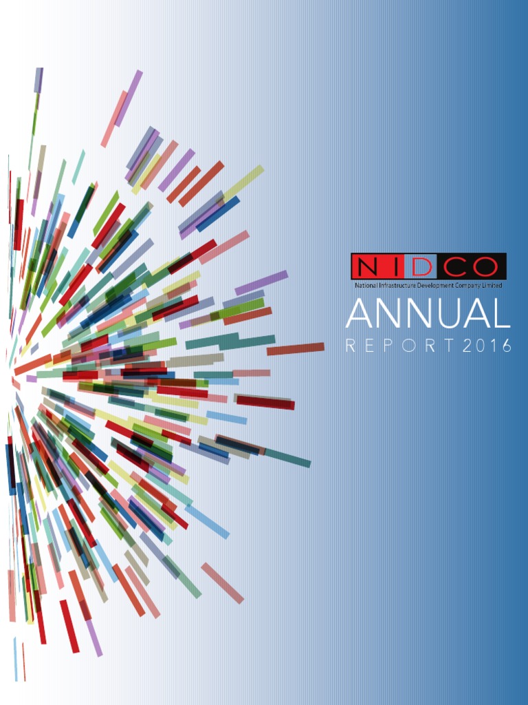 Nidco Annual Report 2016 Overview Pdf Infrastructure Government