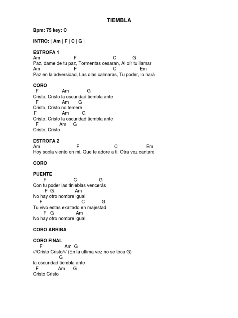 Tiembla Acustica Final | PDF