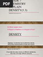Densities of Solids, Liquids and Gases - Solids, Liquids and Gases ...