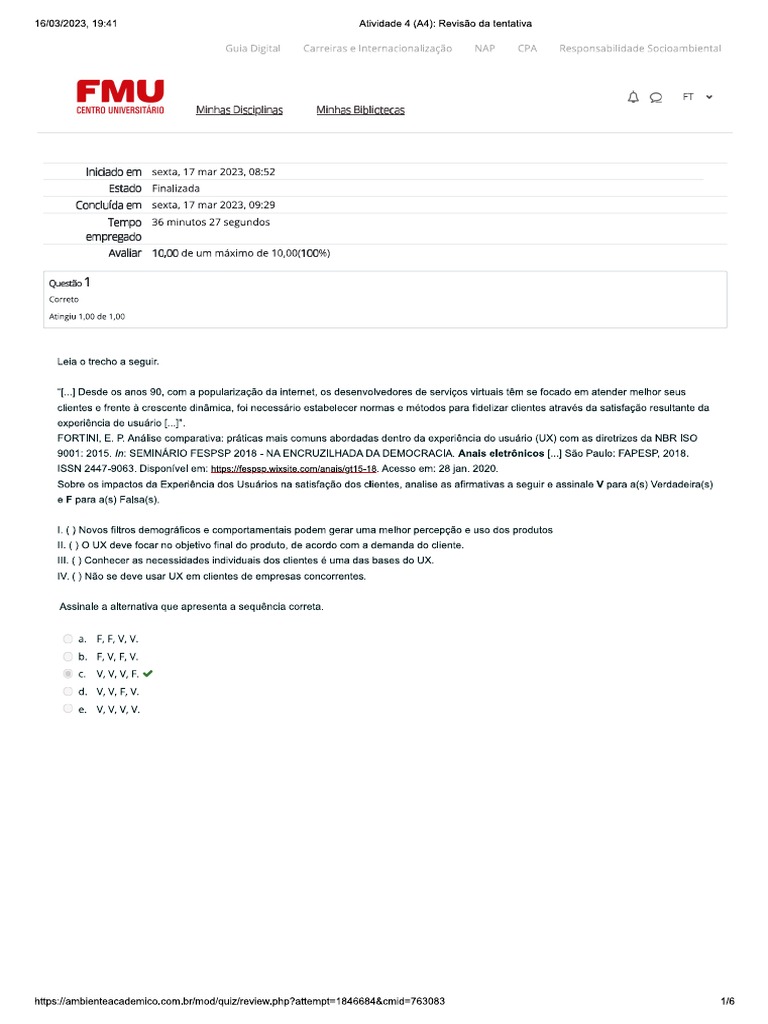 Atividade 4 (A4) | PDF