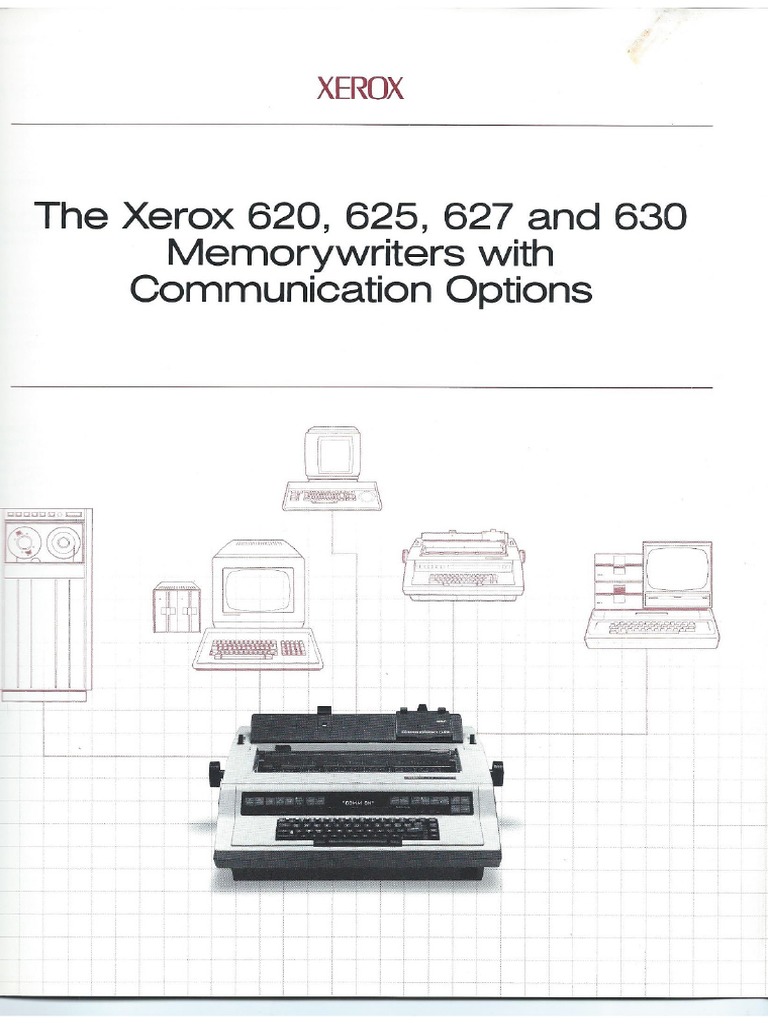Xerox Memory Writer 600 Series | PDF