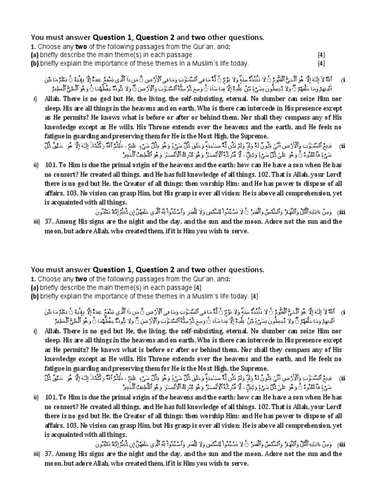 JTR O-I, Test Series Paper-1, Test-1 | Download Free PDF | Muhammad ...
