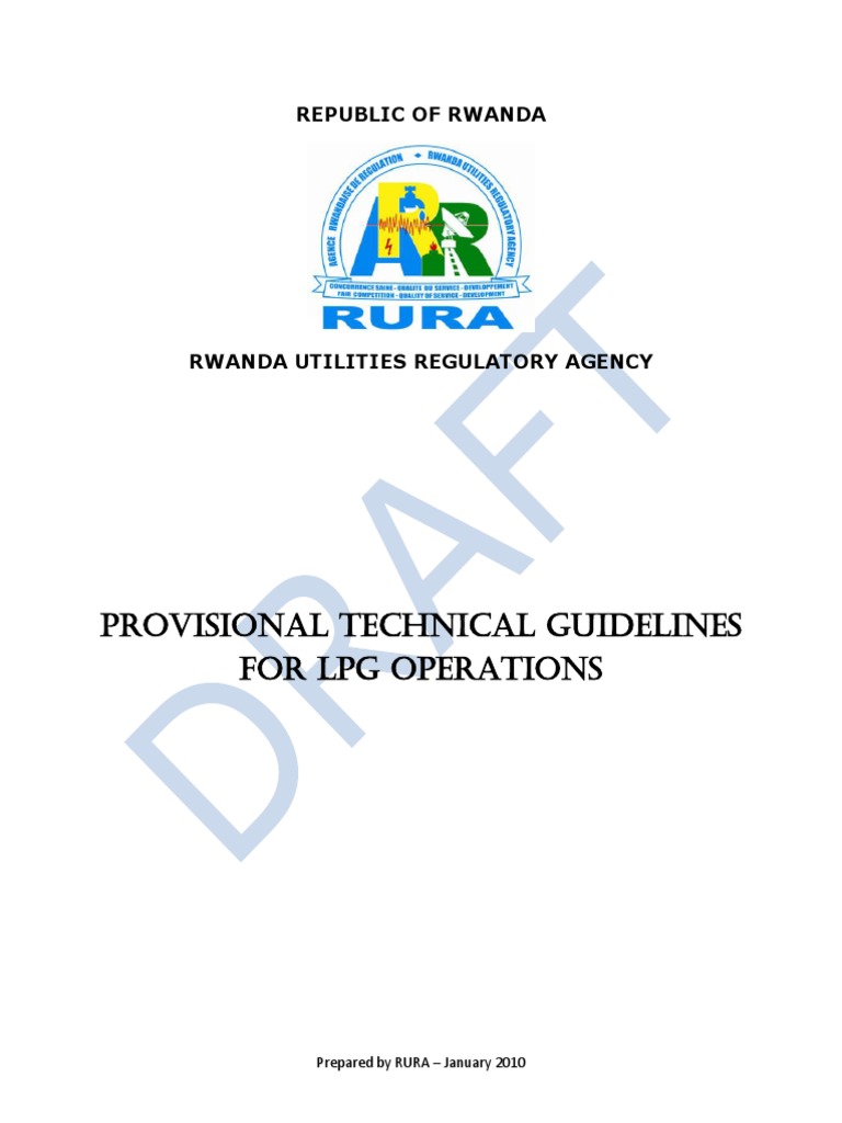 Provisional LPG Operations Guidelines | PDF | Liquefied Petroleum Gas ...