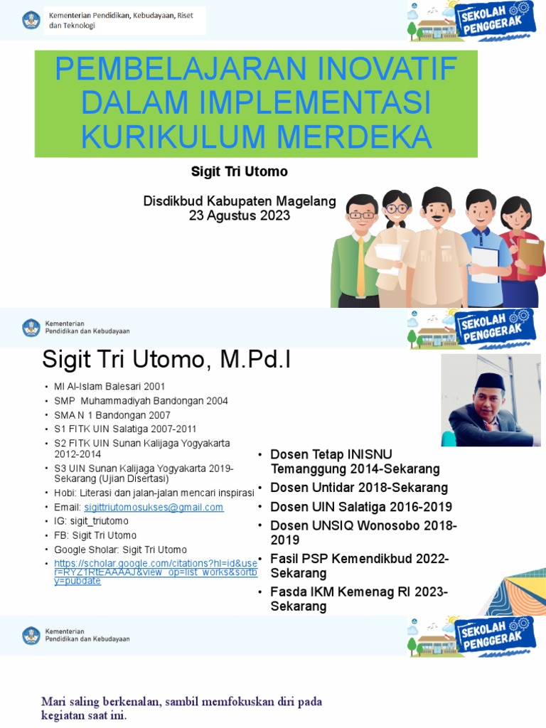 Paparan Luring - Pembelajaran Dan Asesmen - Edit SIgit | PDF | Karier & Perkembangan