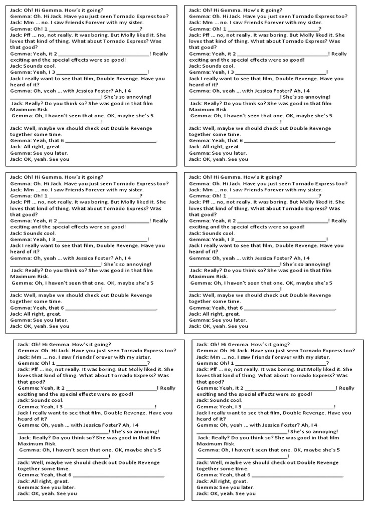 Dialogue Giving Opinion | PDF