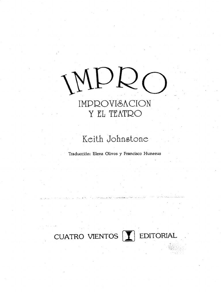 Impro. K. Johnstone | PDF
