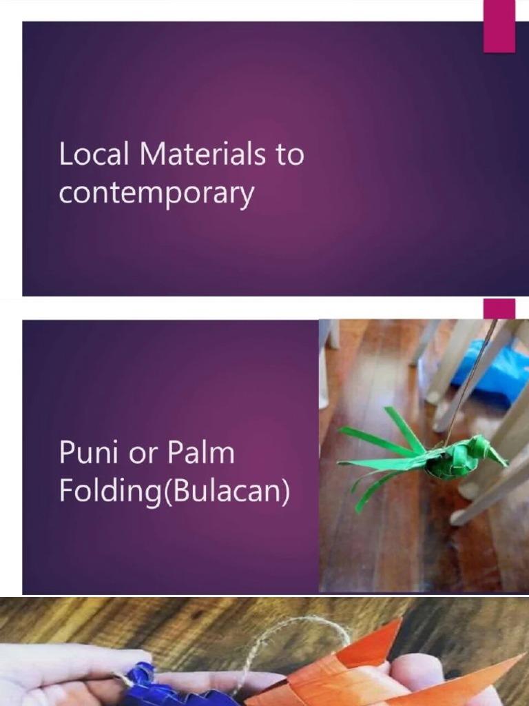 Local Materials Used in Creating Arts | PDF