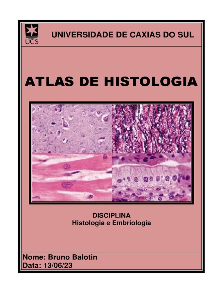 Atlas Didático de Histologia e Embriologia | PDF | Tecido (Biologia ...