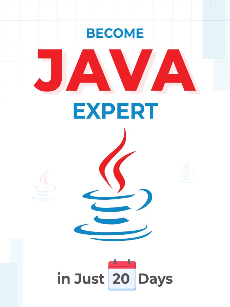 20 Days in Java | PDF | Java (Programming Language) | Object Oriented ... 20 Days in Java | PDF | Java (Programming Language) | Object Oriented ...