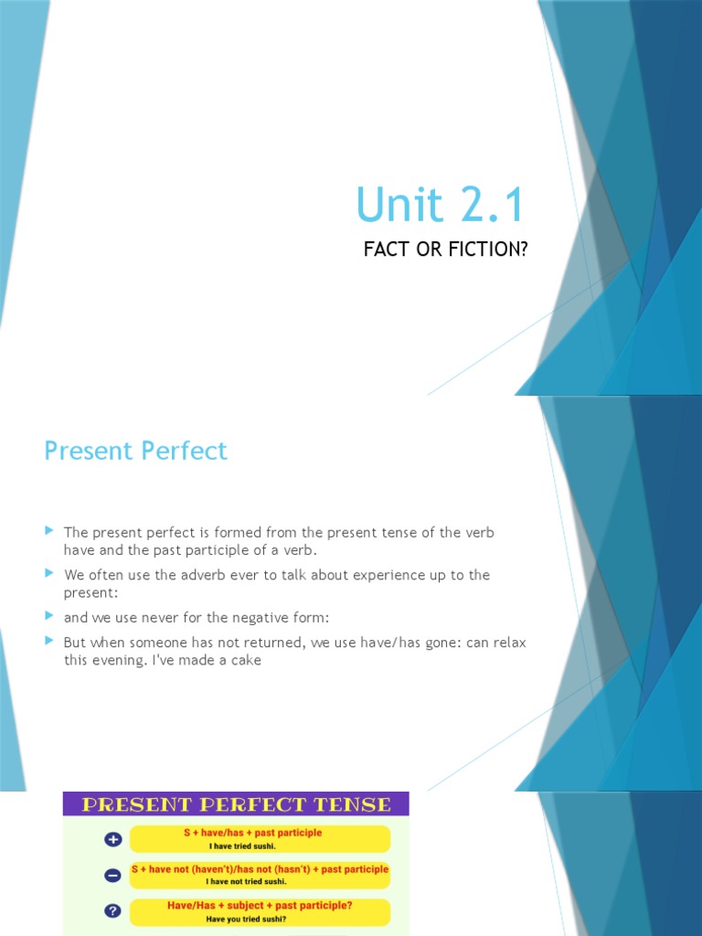 Present Perfect and Preposition Basics | PDF