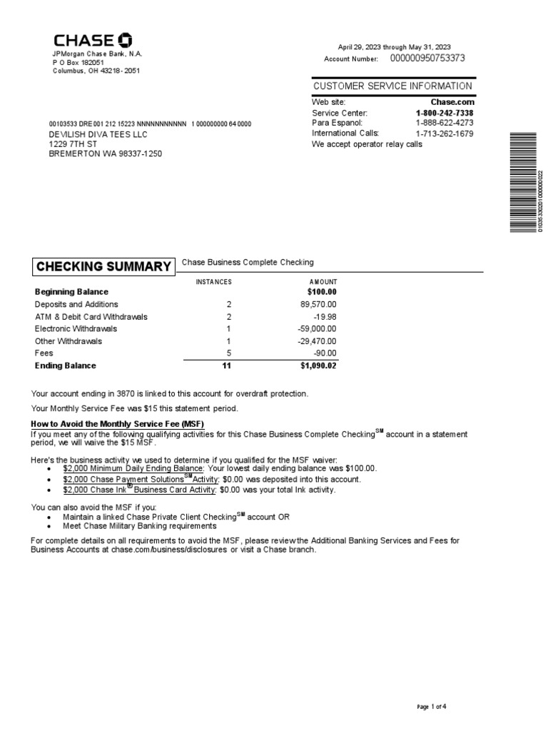 List Unlocked | PDF | Chase Bank | Money