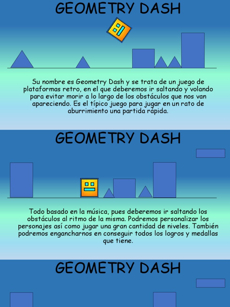 Introducción a Geometry Dash | PDF