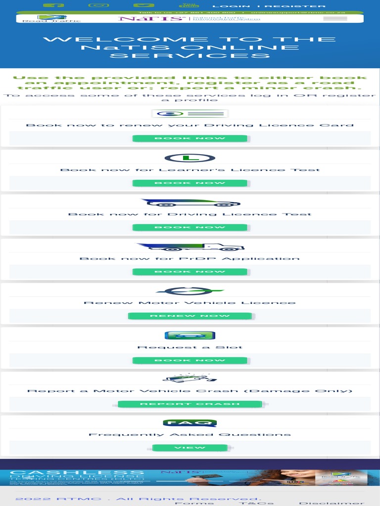 Natis Online Services | PDF