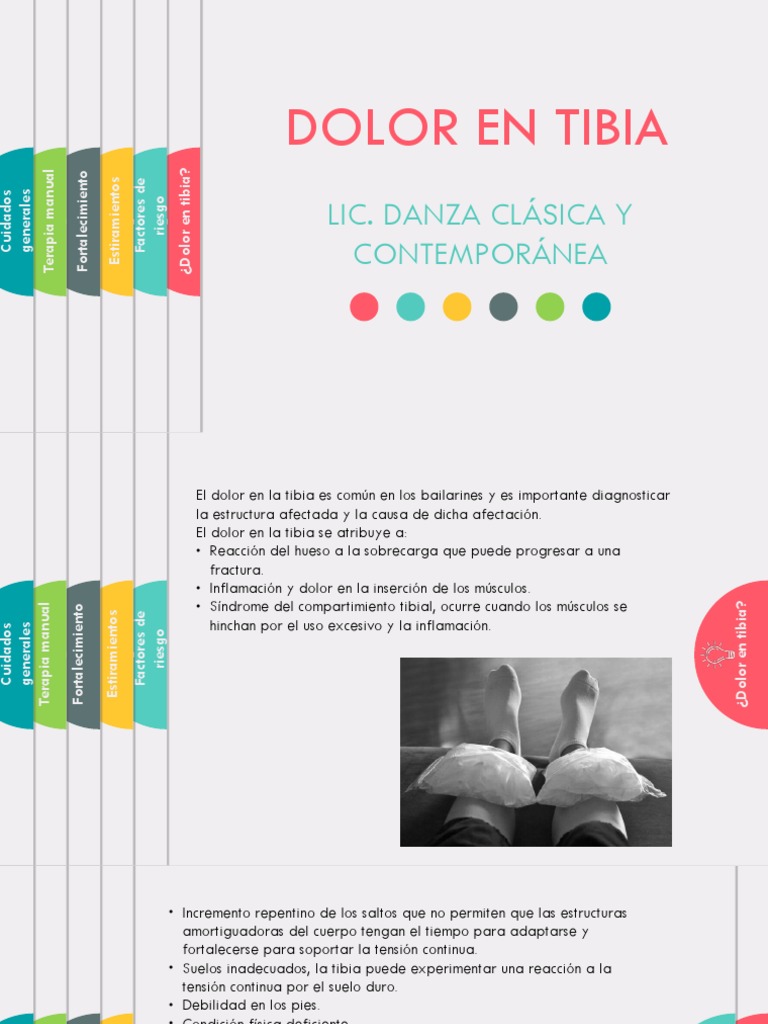 Estrategias para el Dolor en Tibia | PDF | Rodilla | Pie