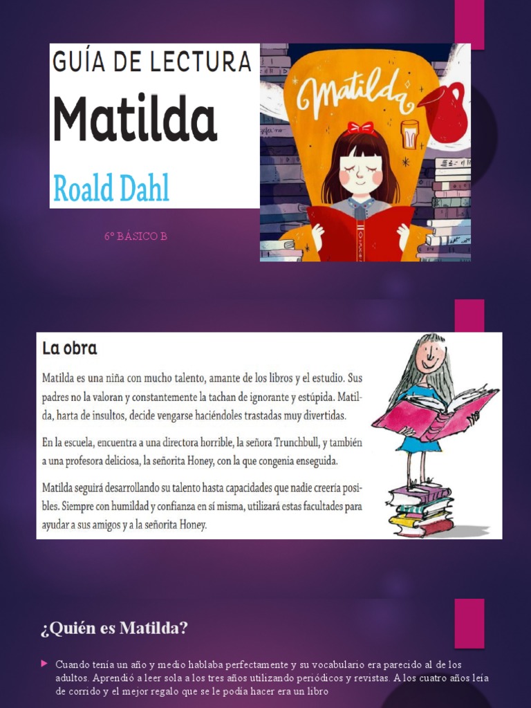 Matilda Libro | PDF