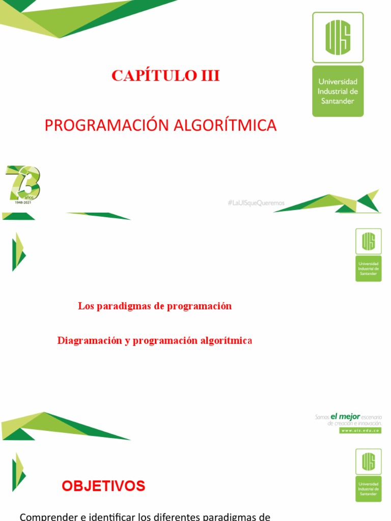 Programación Algorítmica Capítulo III | Descargar gratis PDF | Lenguaje ...