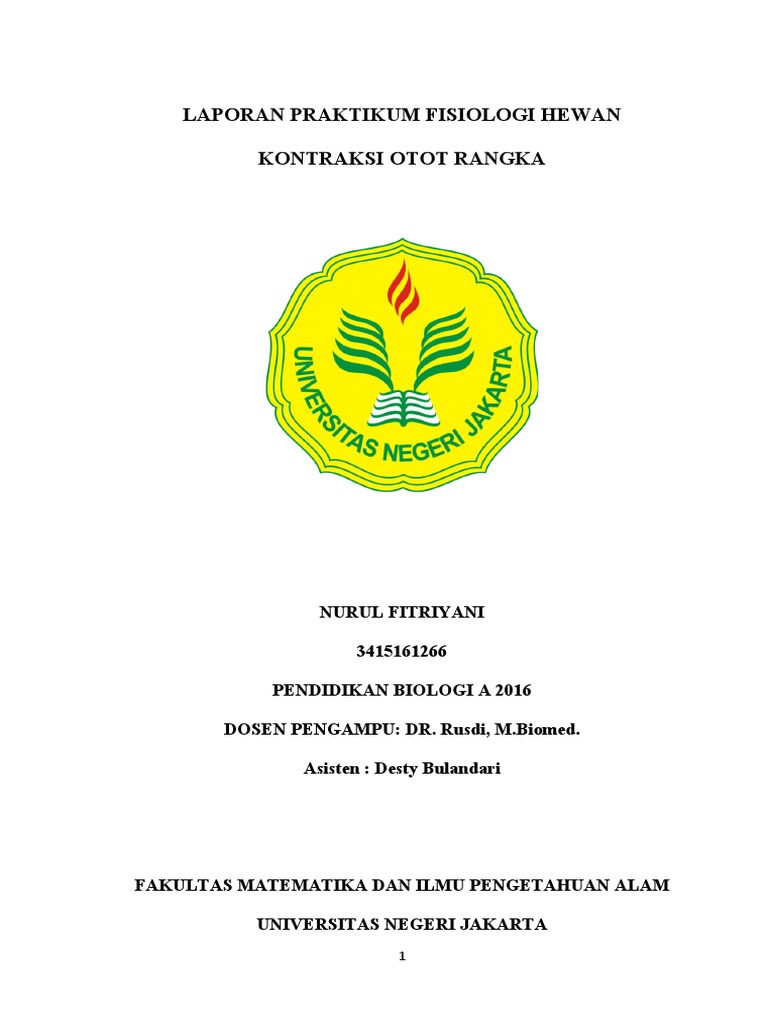 8 Prak Kontraksi Otot Rangka | PDF