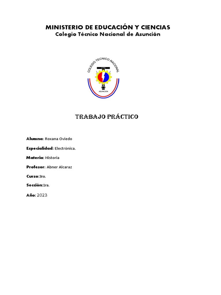 TP Historia | PDF | Ciencias sociales