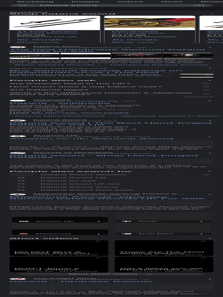 Katana Sword - Google Search | PDF | Tools | Sword