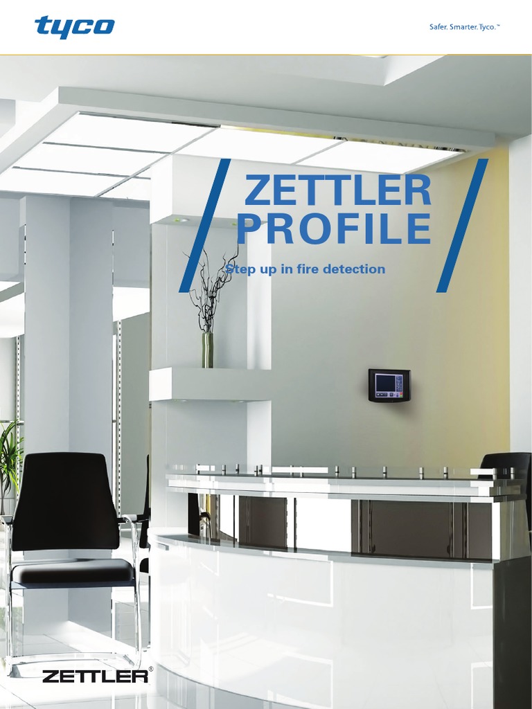 Bts Brochure Zettler Profile Fire Detection | PDF | Usability | Touchscreen