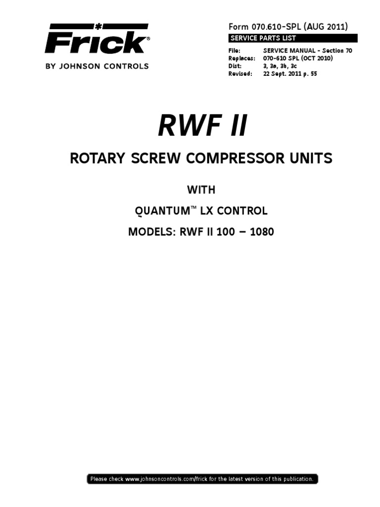 Manual RWF II 100 - 1080 | PDF | Valve | Pipe (Fluid Conveyance)