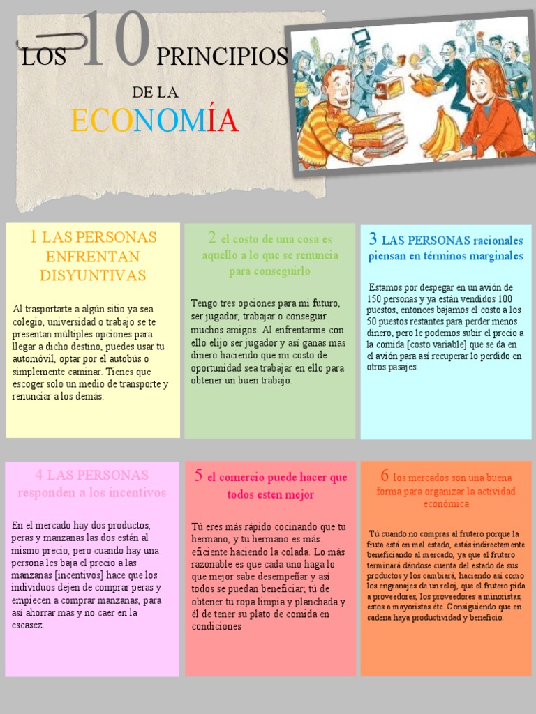 10 Principios de La Economia | PDF | Desempleo | Mercado (economía)