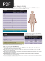 Modified Rodnan Skin Score Overview | PDF | Medicine | Diseases And ...