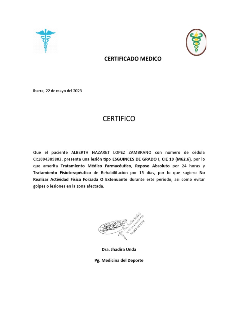 Certificado Sandra Sevilla | PDF