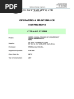 Hydraulic System Maintenance Guide | PDF | Leak | Pump