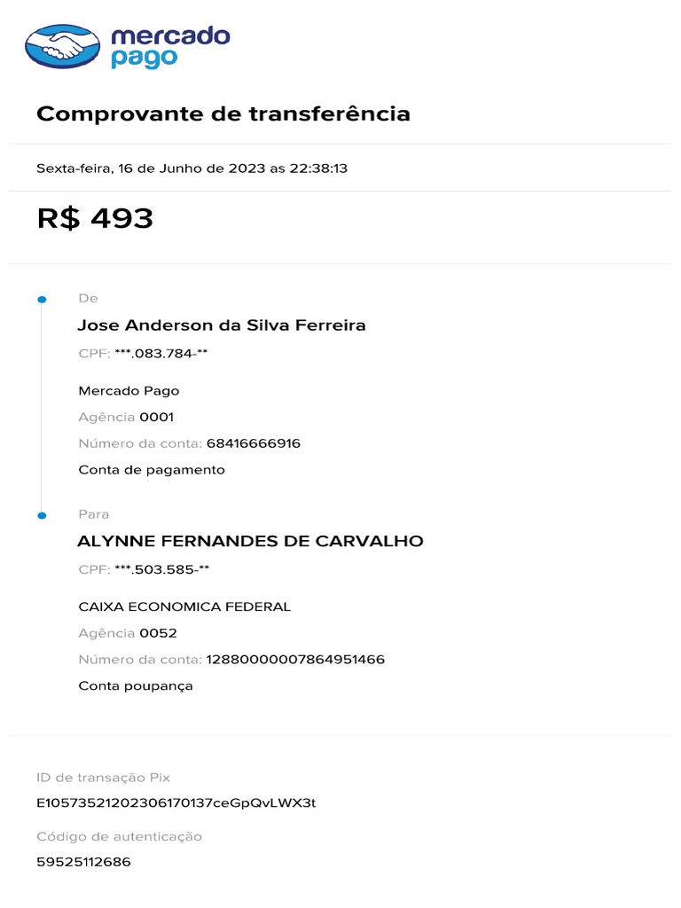 Mercadopago Comprovante 59525112686 | PDF