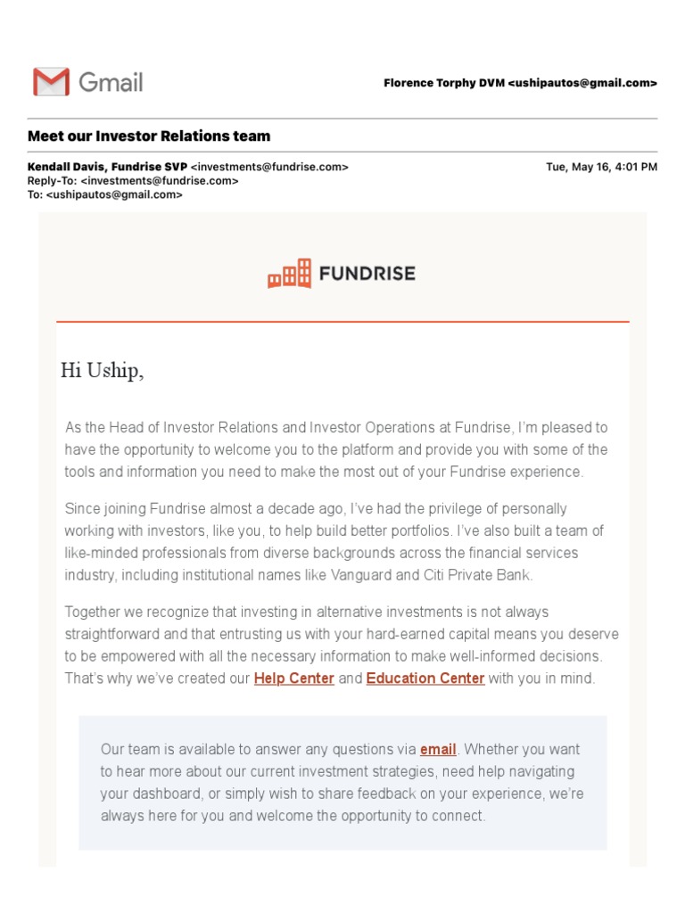 Meet Our Investor Relations Team | PDF | Securities (Finance) | Investing