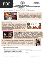 D1 A2 SESION PS. Día Mundial Del Folklore | PDF | Folklore | Evaluación