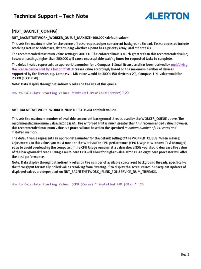 Compass Tuning Parameters | PDF | Central Processing Unit | Multi Core Processor