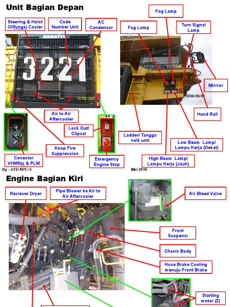 Komponen HD 785-7 | PDF | Brake | Switch