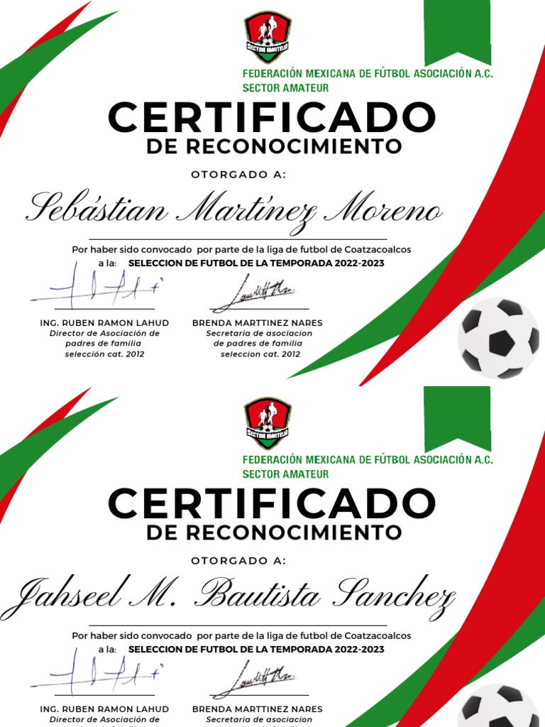 Diploma Seleecion de Futbol | PDF | Justicia | Crimen y violencia