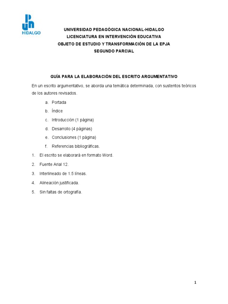 Segundo Parcial. Objeto de Estudio EPJA | PDF