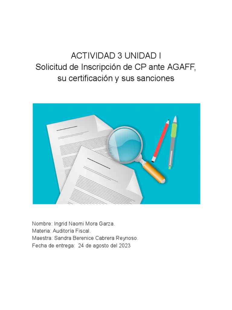 Inscripción y Sanciones AGAFF | PDF | Negocios