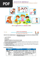 Proyecto Explorando El Mundo Animal | PDF | Aprendizaje | Vertebrados