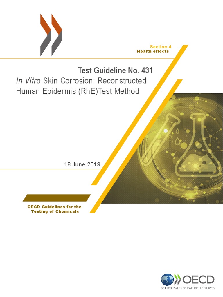 In Vitro Skin Corrosion Test | PDF | Physical Sciences | Chemistry
