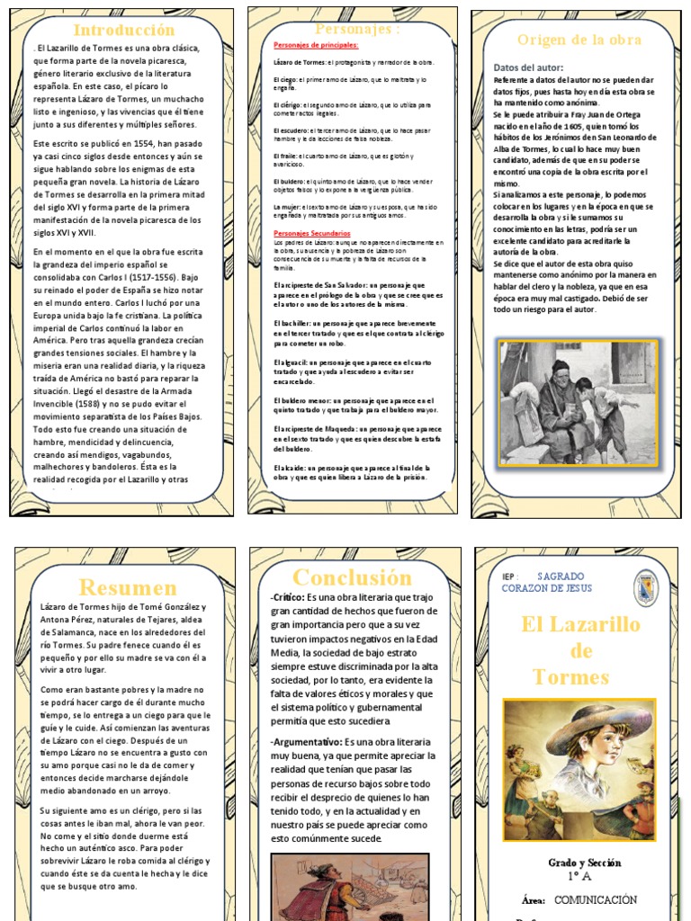 Lazarillo de Tormes | PDF