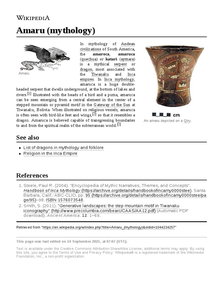 Amaru_(mythology) | PDF