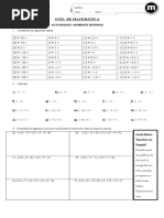 Sumas Verticales Actividad en Clases y en El Cuaderno | PDF
