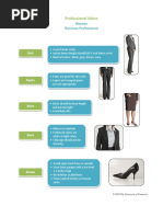 24 25 HOSA Appendix D Dress Code March10.Docx 2 | PDF | Clothing | Sneakers