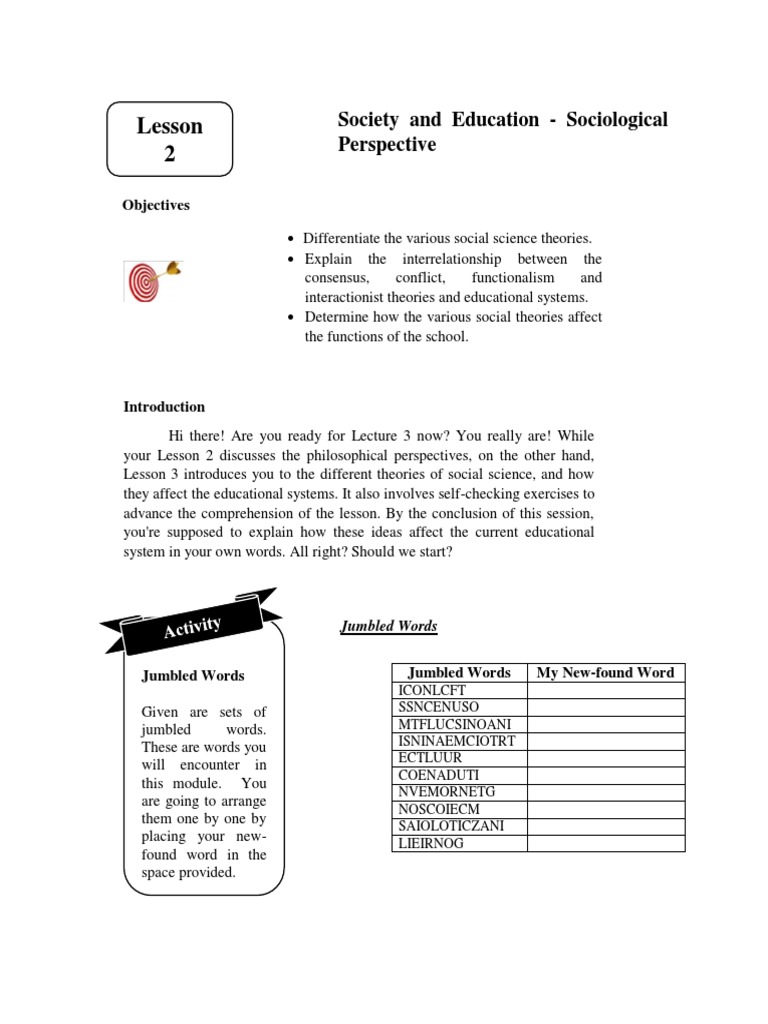 Sociological Theories of Education Explained | PDF | Institution | Family