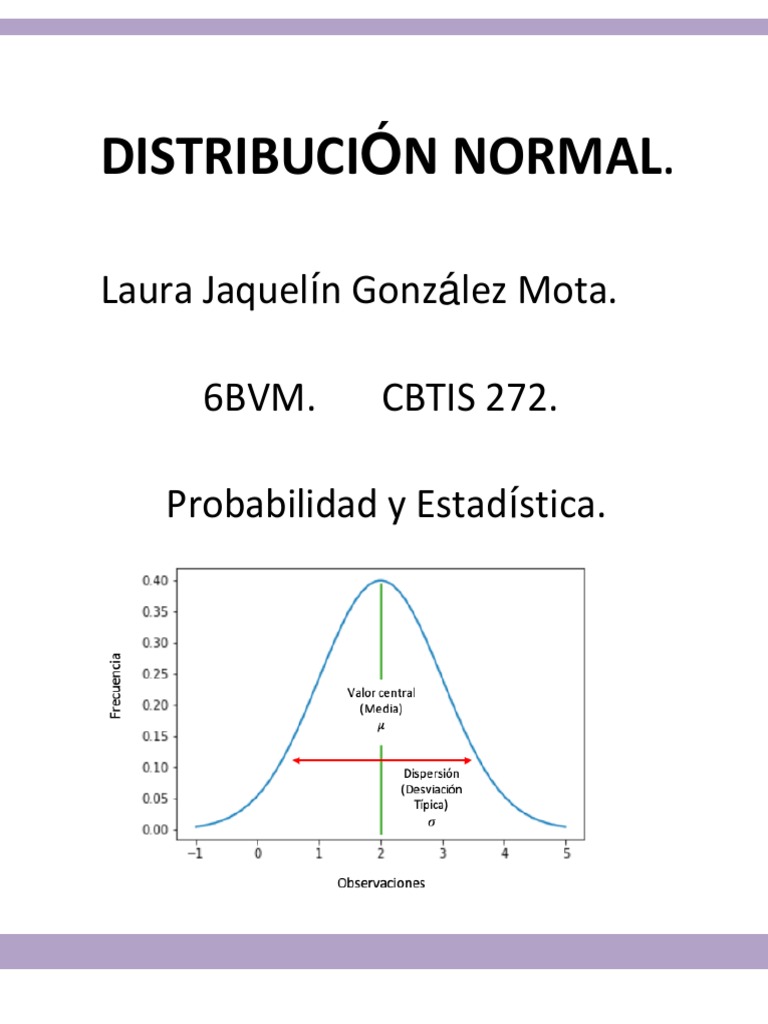 Introducción a la Distribución Normal | PDF | Distribución normal ...