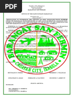 Barangay-AIP-POBLACION IV-2025 | PDF | Economies